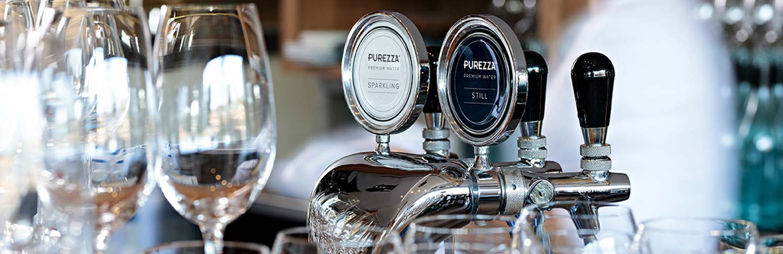 Purezza Premium Water & Green Key Collaboration · Purezza